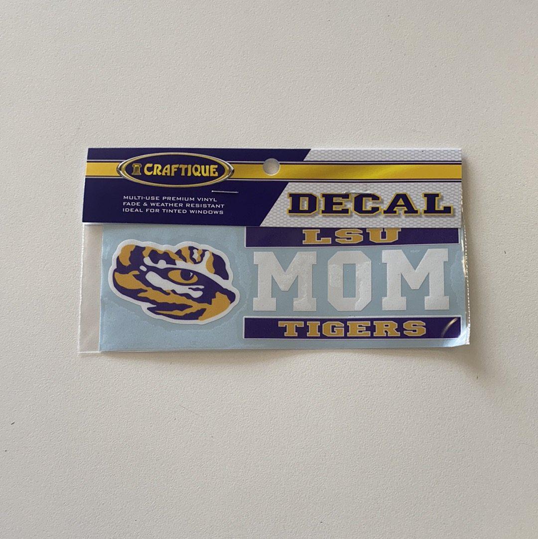LSU Mom Decal exclusive at Tiger Nation